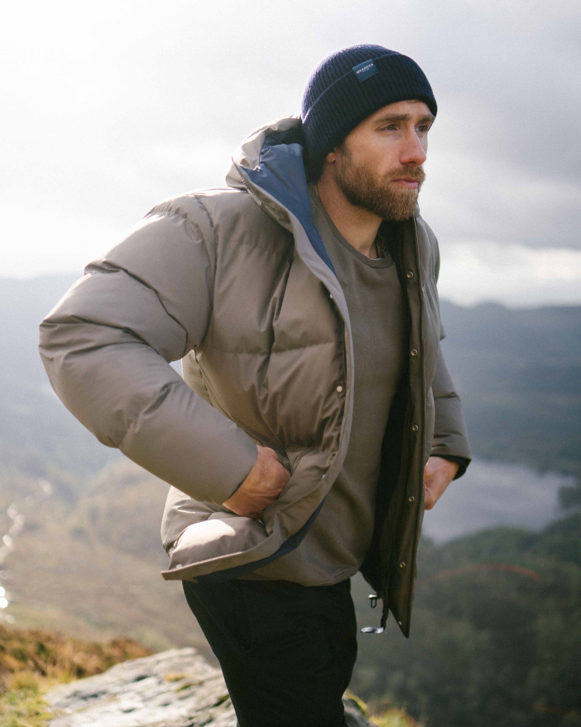 Recycled Puffer - MeanderApparel