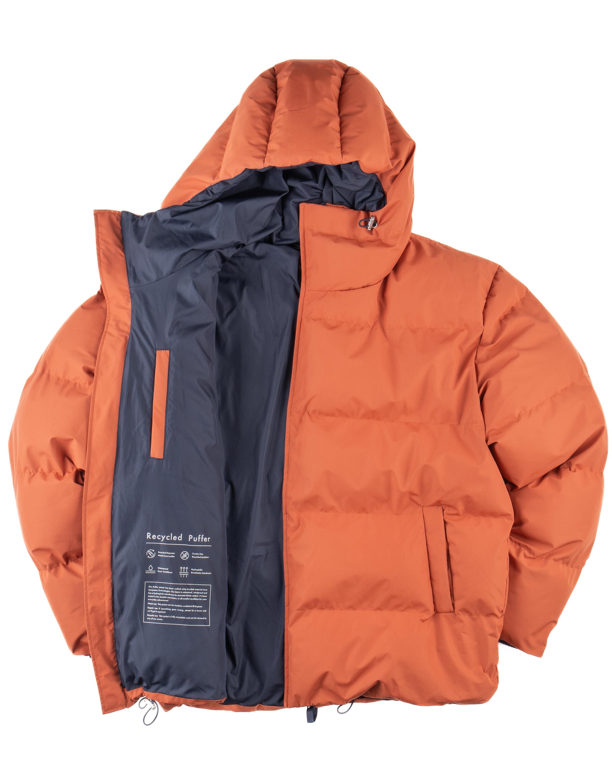 Recycled Puffer - MeanderApparel